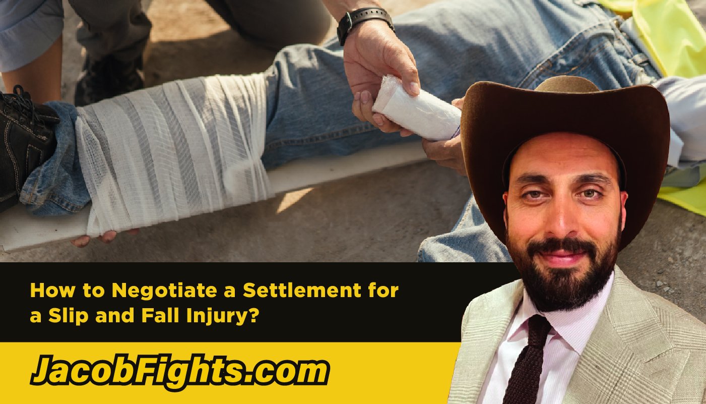How to Negotiate a Settlement for a Slip and Fall Injury?